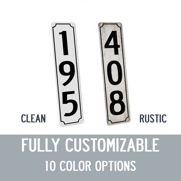 Custom Address Sign - Etsy