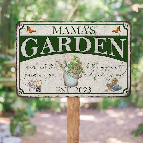 Custom Garden Signs - Etsy