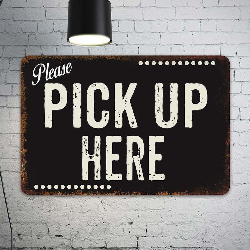 Order Pick up Sign - Etsy