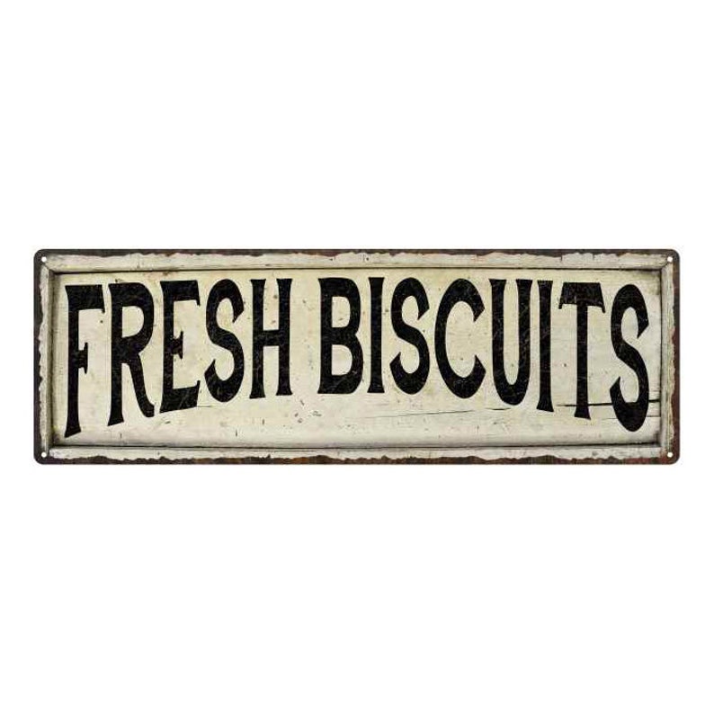Fresh Biscuits Sign Vintage Looking Restaurant Sign - Etsy