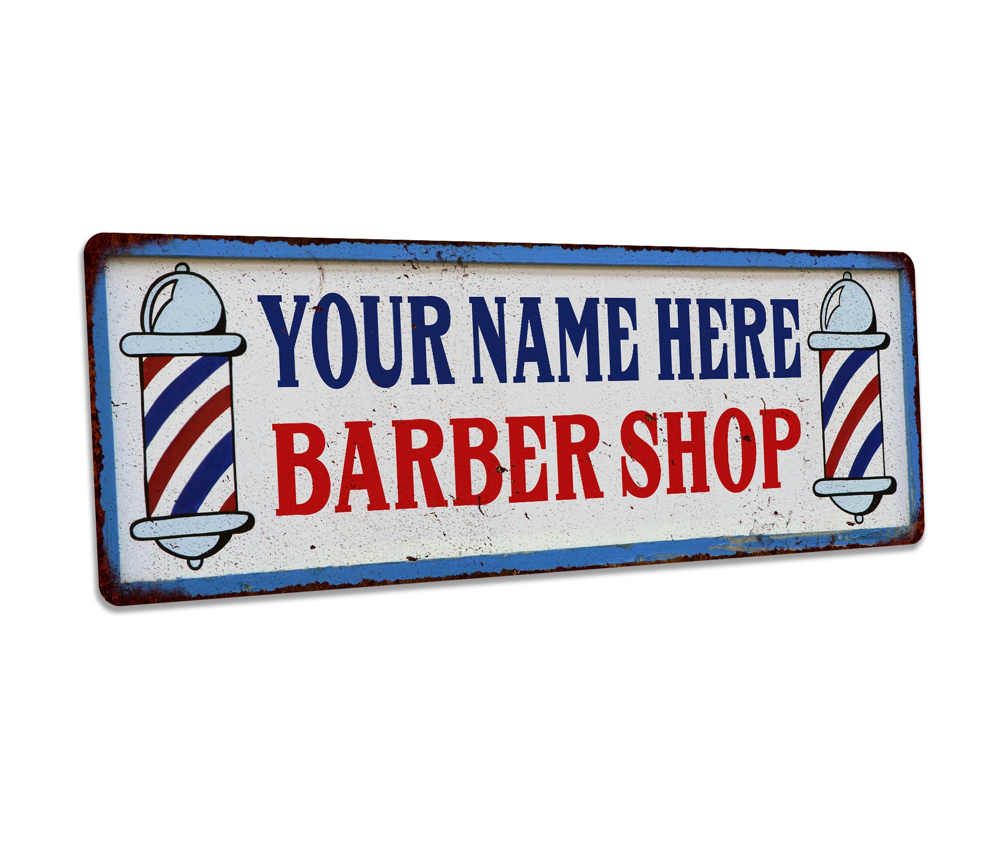 Personalized Barber Shop Sign Custom Barber Sign Hair Cut - Etsy