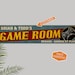 Custom Game Room Decor Sign Video Game Personalized Gift - Etsy