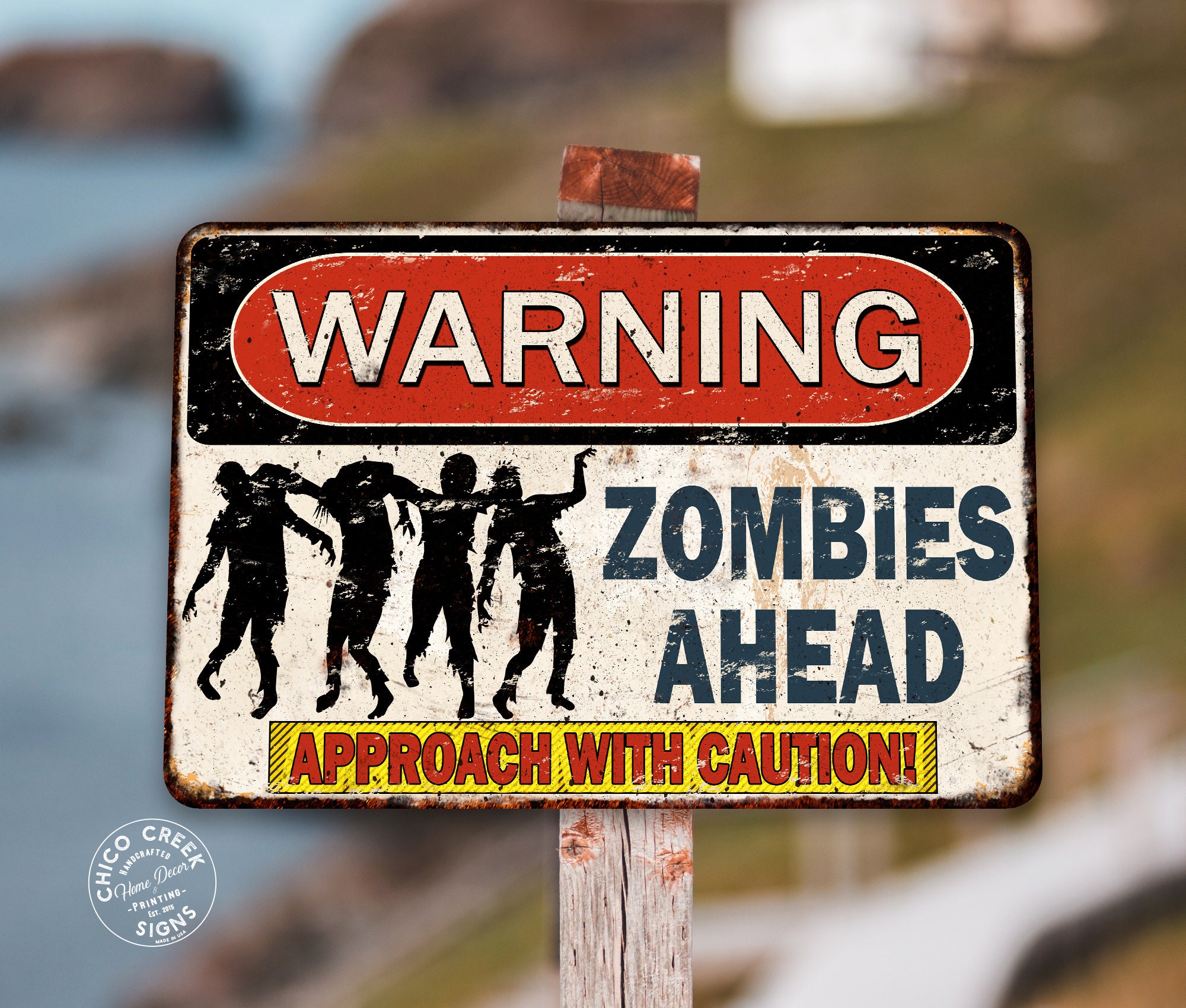Zombie Warning Labels