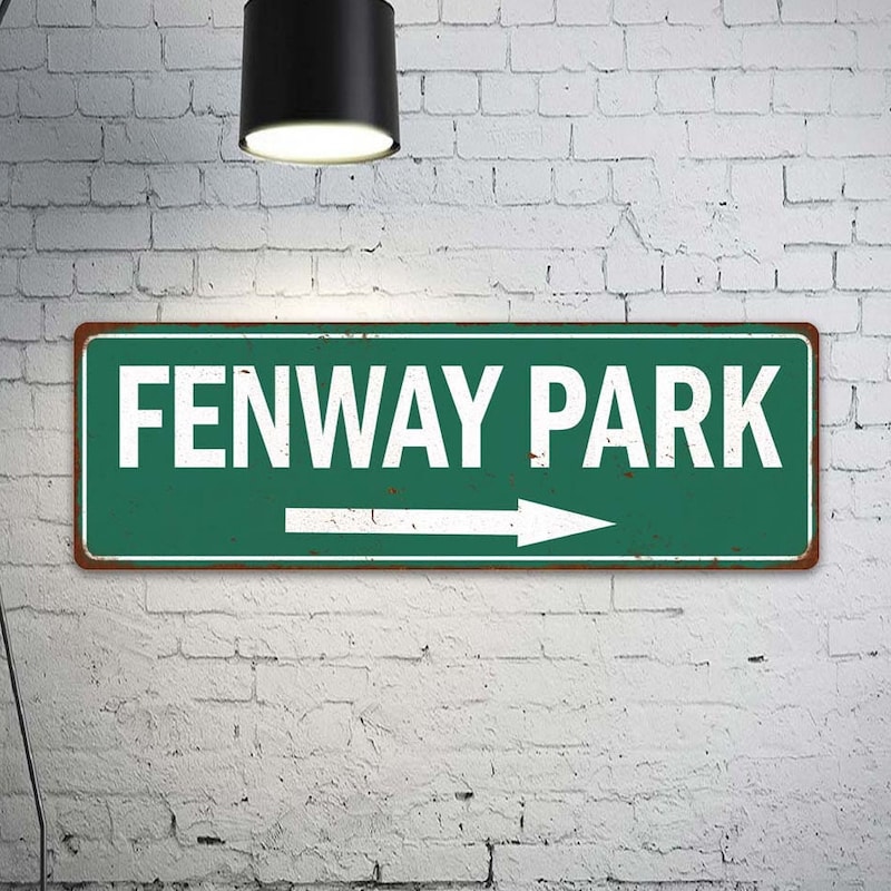 Fenway Park Sign - Etsy