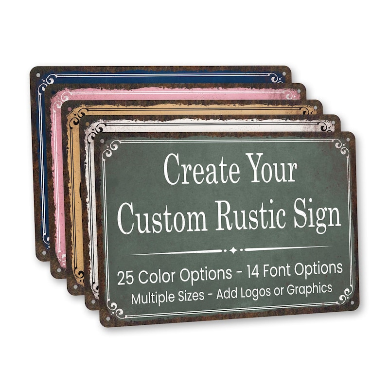 Metal Cabin Yard Signs - Etsy