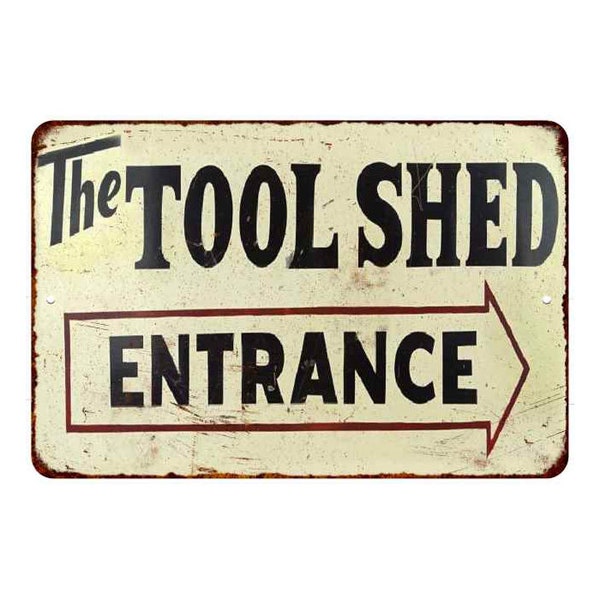 Tool Shed Sign - Etsy