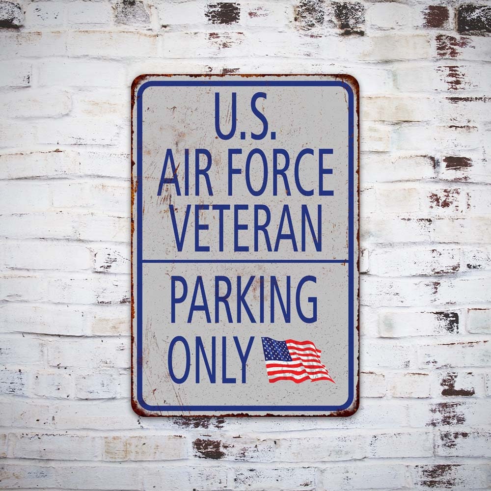 U.S. Air Force Parking Military Police Sign Army Wall Art - Etsy