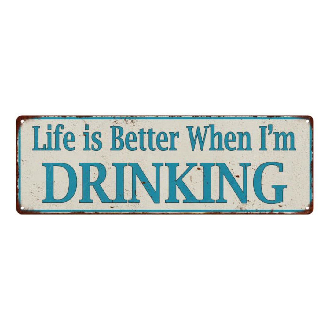 Home Bar Sign, Drinking Sign, Alcohol Sign, Funny Signs, Gift for Her ...