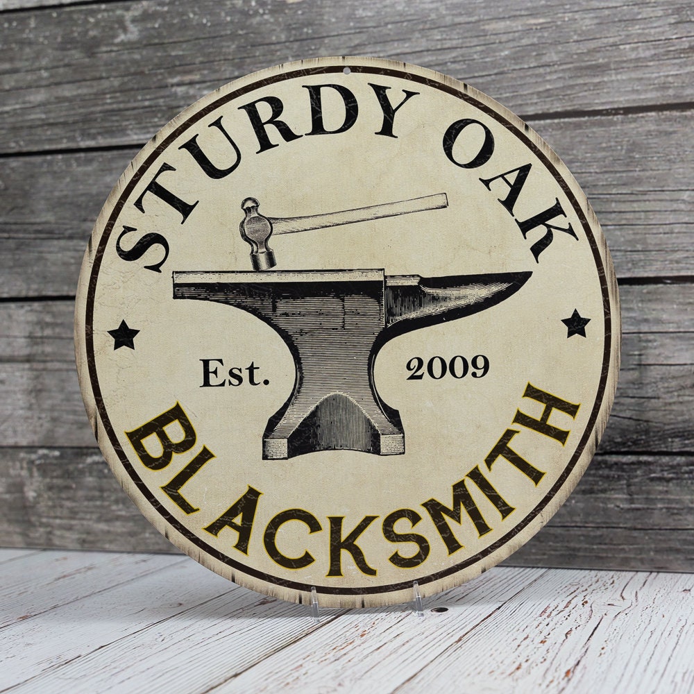 Colonial Blacksmith Shop Signs