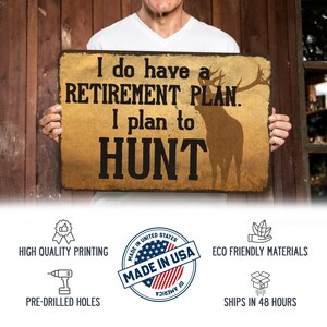 Hunting Sign, Hunting Humor, Hunting Decor, Hunting Gifts, Gift for Him ...