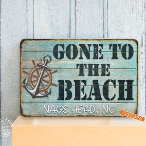 Personalized Beach Sign, Custom State Sign, Beach Decor, Beach Wall Art ...