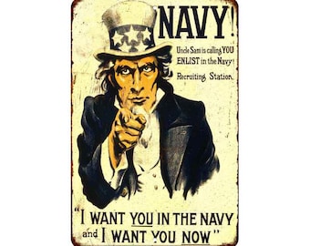Us Navy Metal Sign - Etsy
