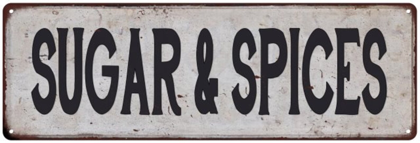 SUGAR & SPICES Sign Sugar and Spice Kitchen Vintage Looking - Etsy