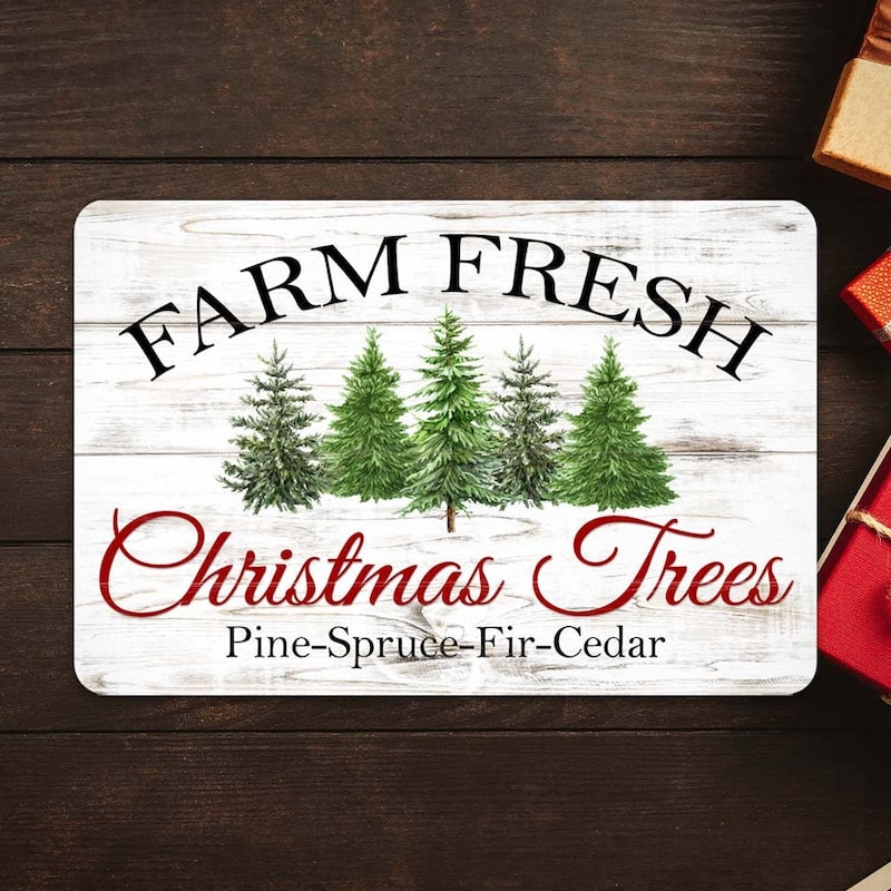 Christmas Tree Farm Sign - Etsy