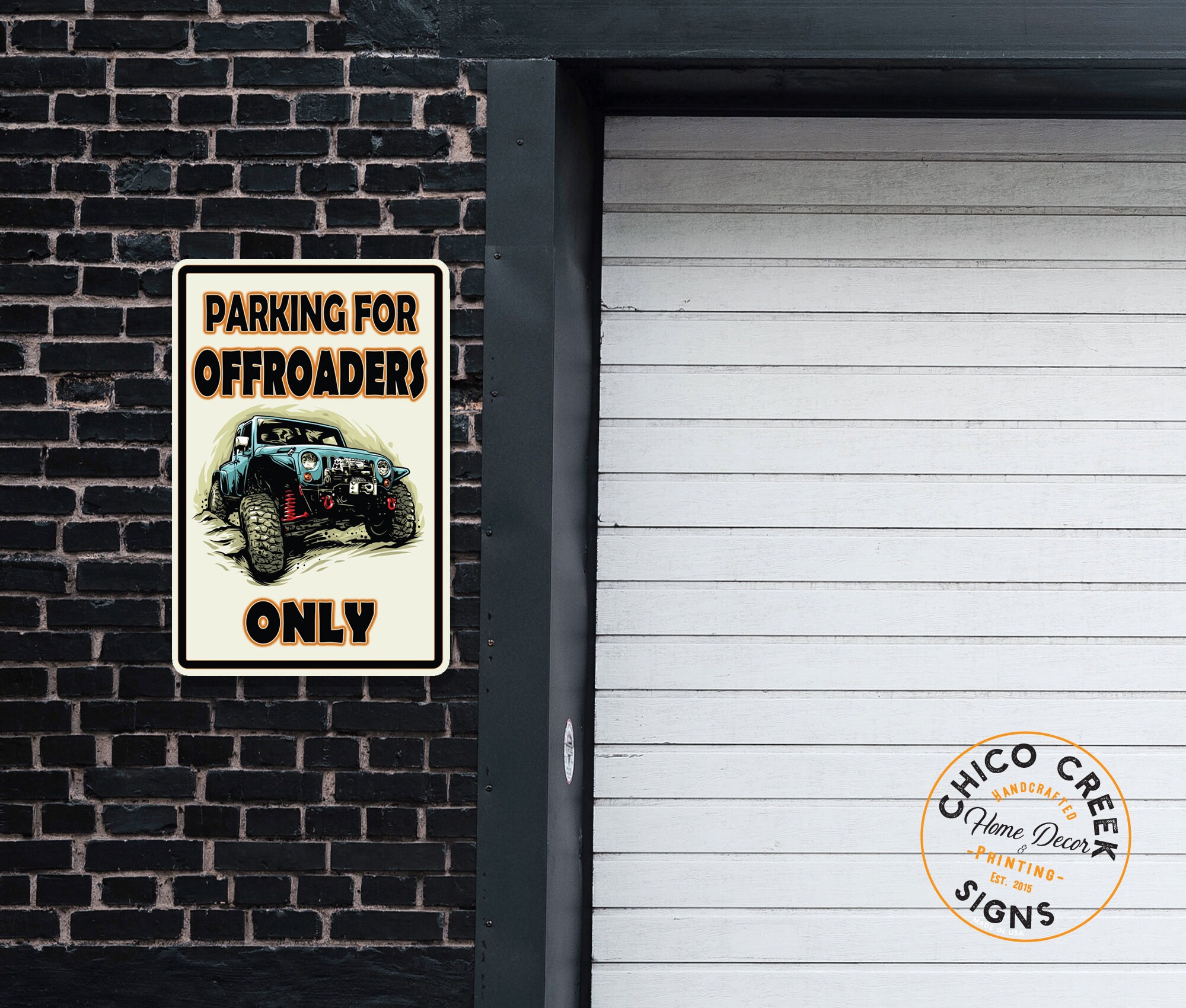 Offroader Parking Only Sign 4x4 Parking ATV Parking Wall - Etsy