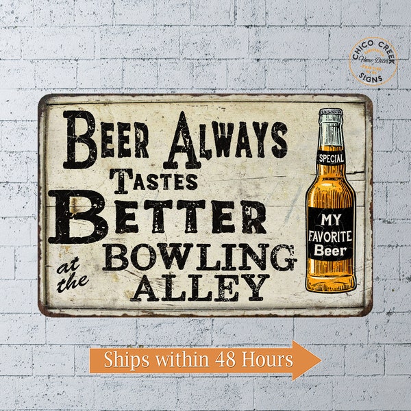 Bowling Alley Sign - Etsy