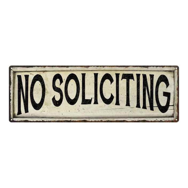 No Salesmen Sign - Etsy