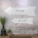Check Out Sign, Check Out Right Arrow Sign, Vintage Looking Store Shop ...