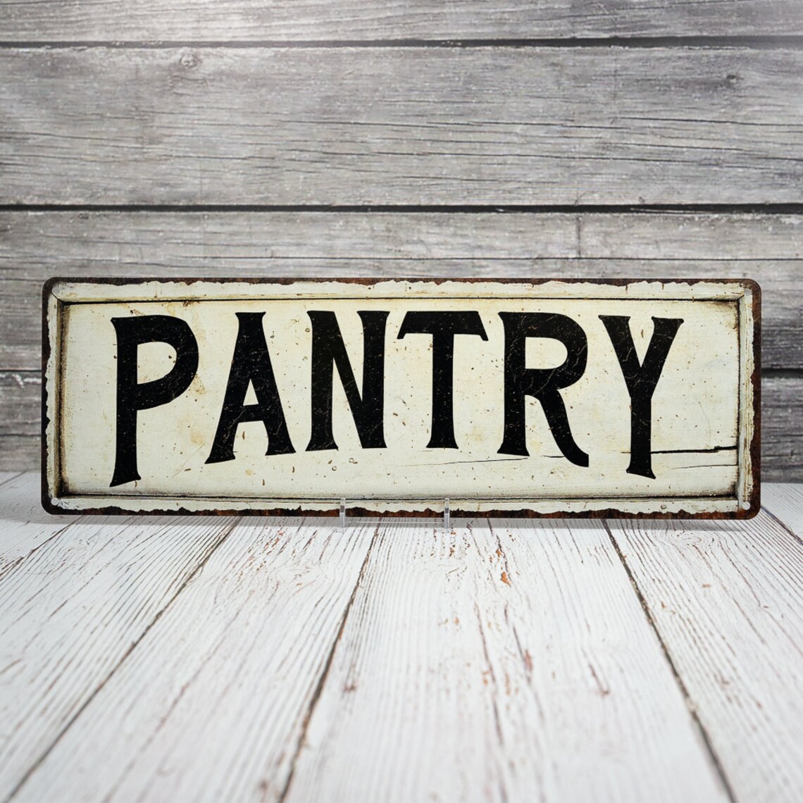 Pantry Sign Rustic Kitchen Decor Vintage Looking Farmhouse - Etsy