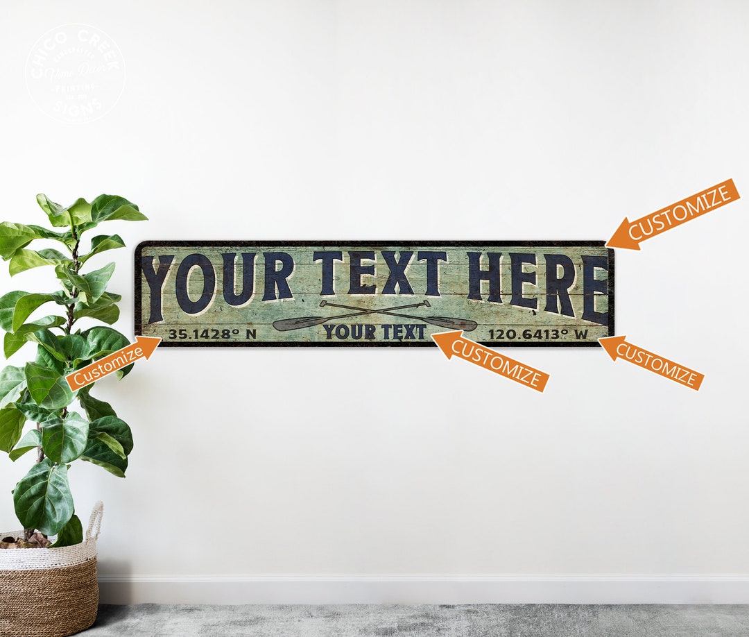 Custom Beach House Sign, Beach Home Decor Sign, Beach Theme, Beach ...