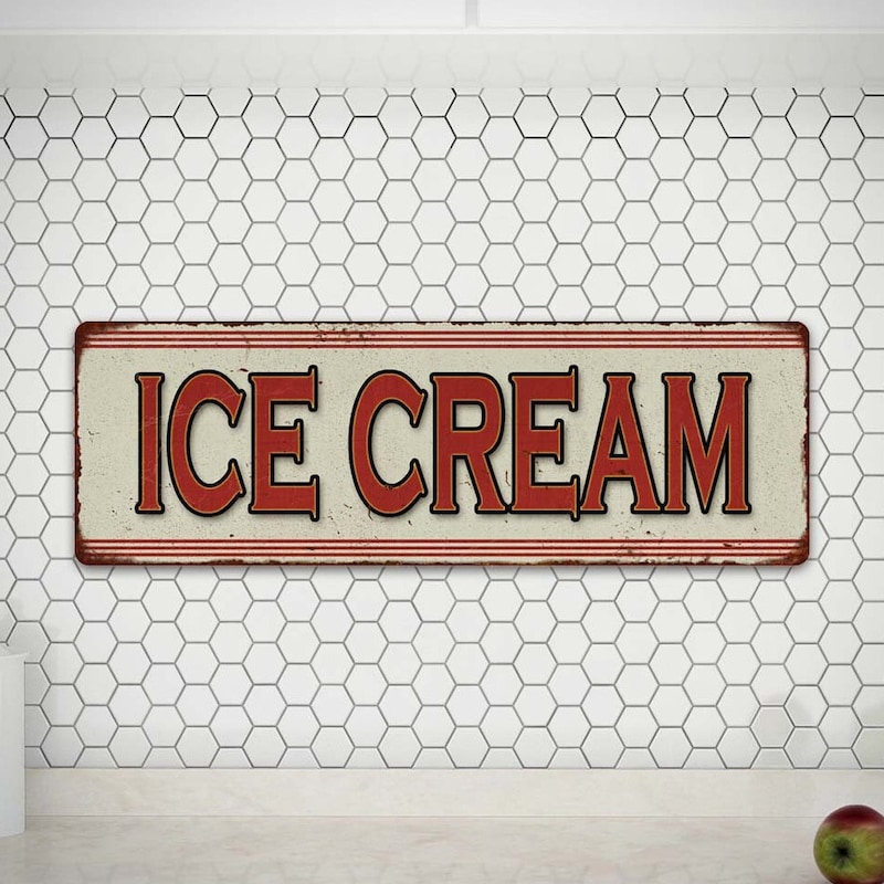 Ice Cream Sign - Etsy