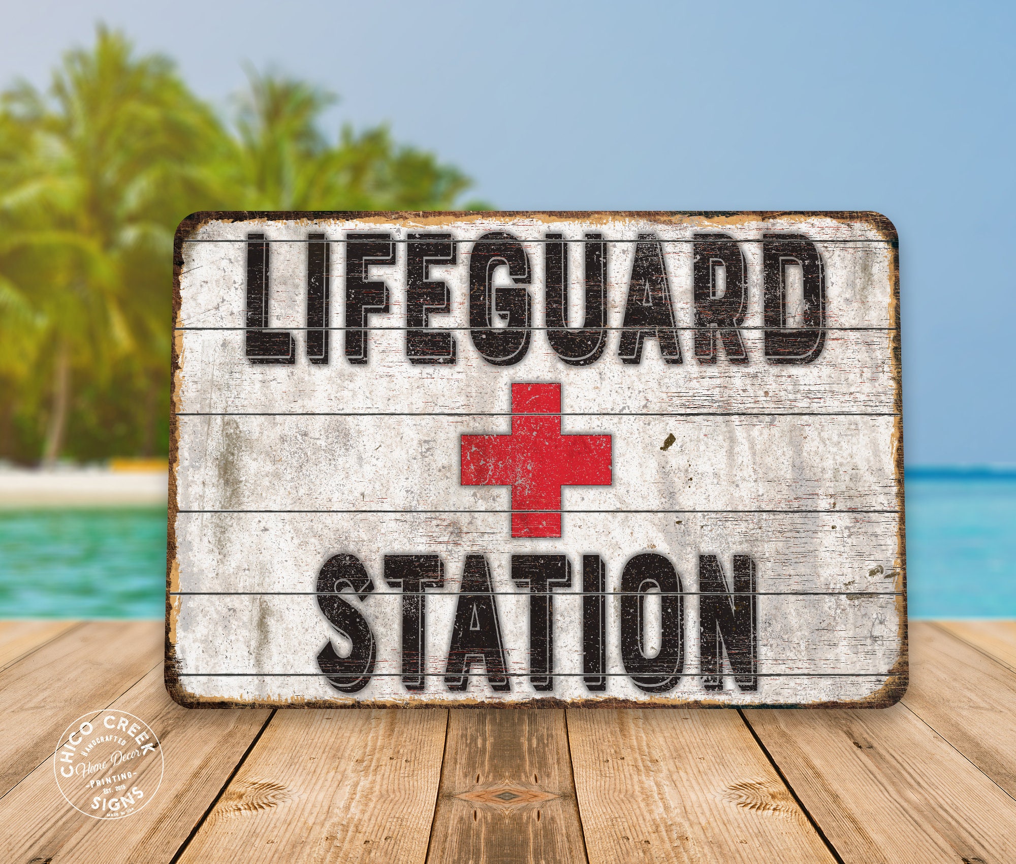 Lifeguard Station Sign Pool Decor Sauna Spa Hottub Wall Art - Etsy
