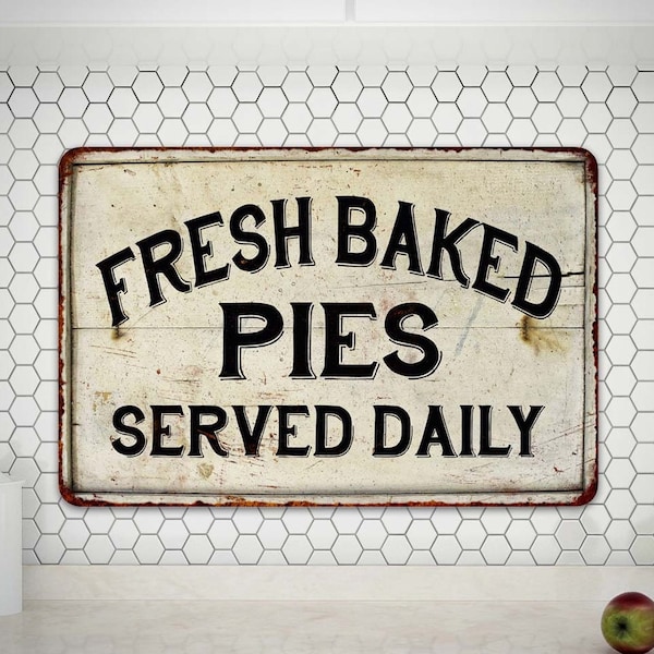 Fresh Baked Pies Sign - Etsy