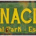 Pinnacles Sign Pinnacles National Park Rustic Sign Cabin - Etsy
