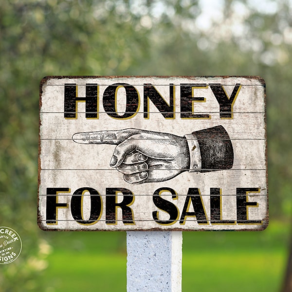 Honey Sign - Etsy