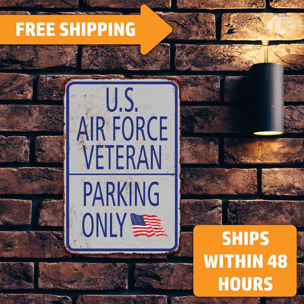 U.S. Air Force Parking Military Police Sign Army Wall Art - Etsy