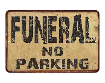 Funeral Sign Vintage - Etsy