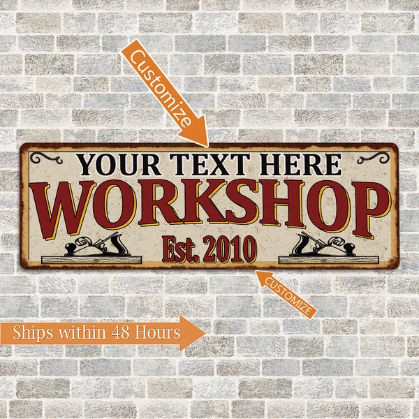 Workshop Sign - Etsy