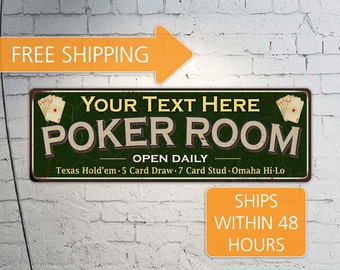 Metal Poker Cards - Etsy