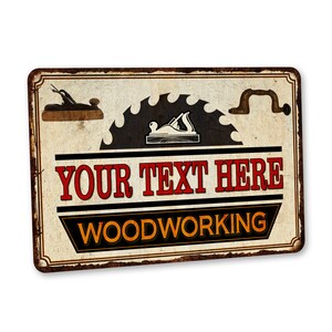 Custom Signs, Woodworking Sign, Woodworking Gifts, Gift for Him ...