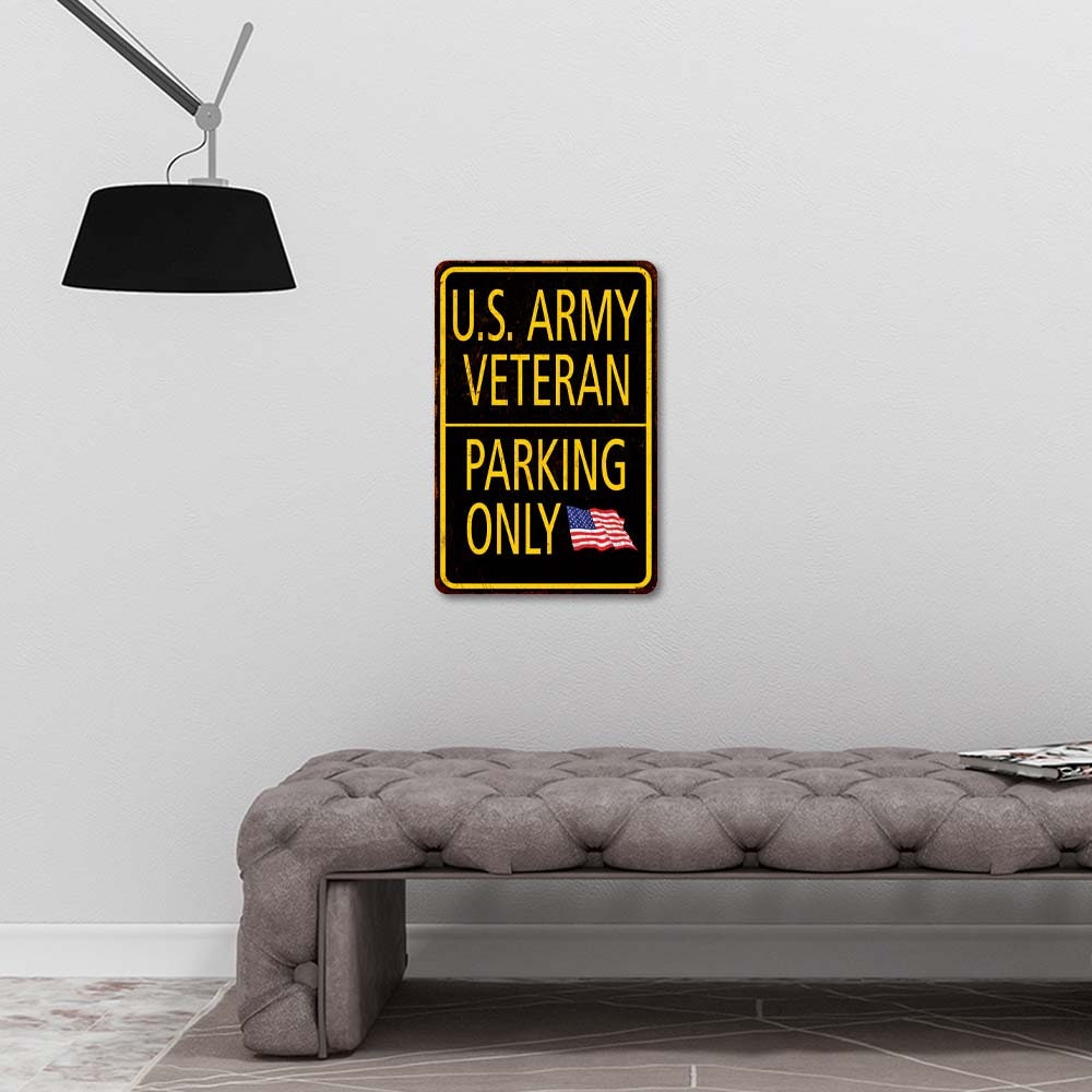 U.S. Army Veteran Parking Sign Military Police Sign First - Etsy