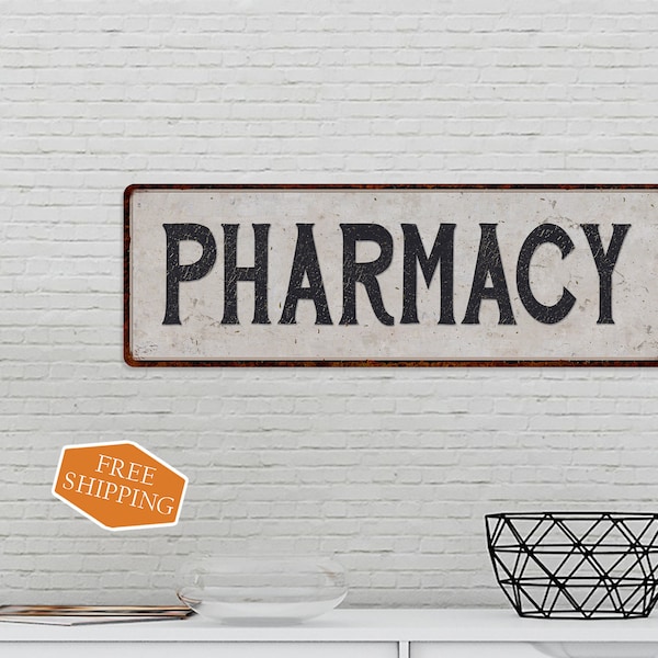 Pharmacy Sign - Etsy