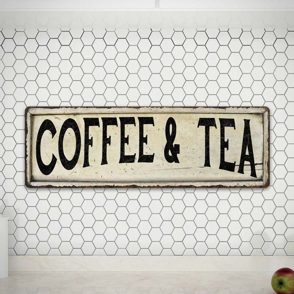 Coffee and Tea Sign - Etsy