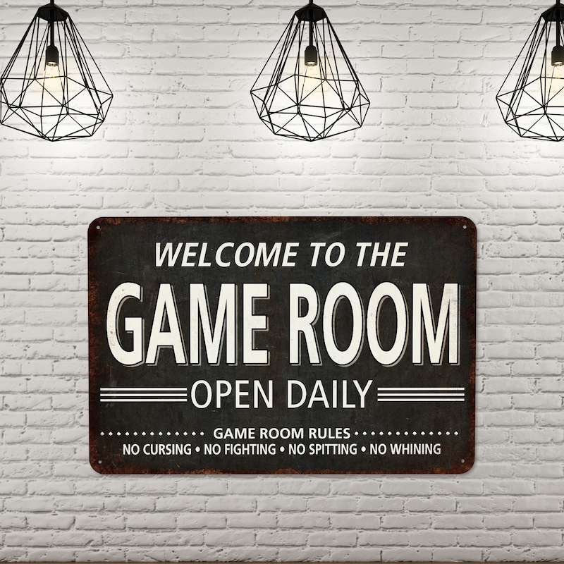 Game Room Wall Art - Etsy