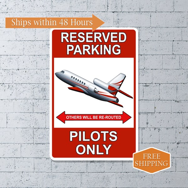 Pilots Only Sign - Etsy