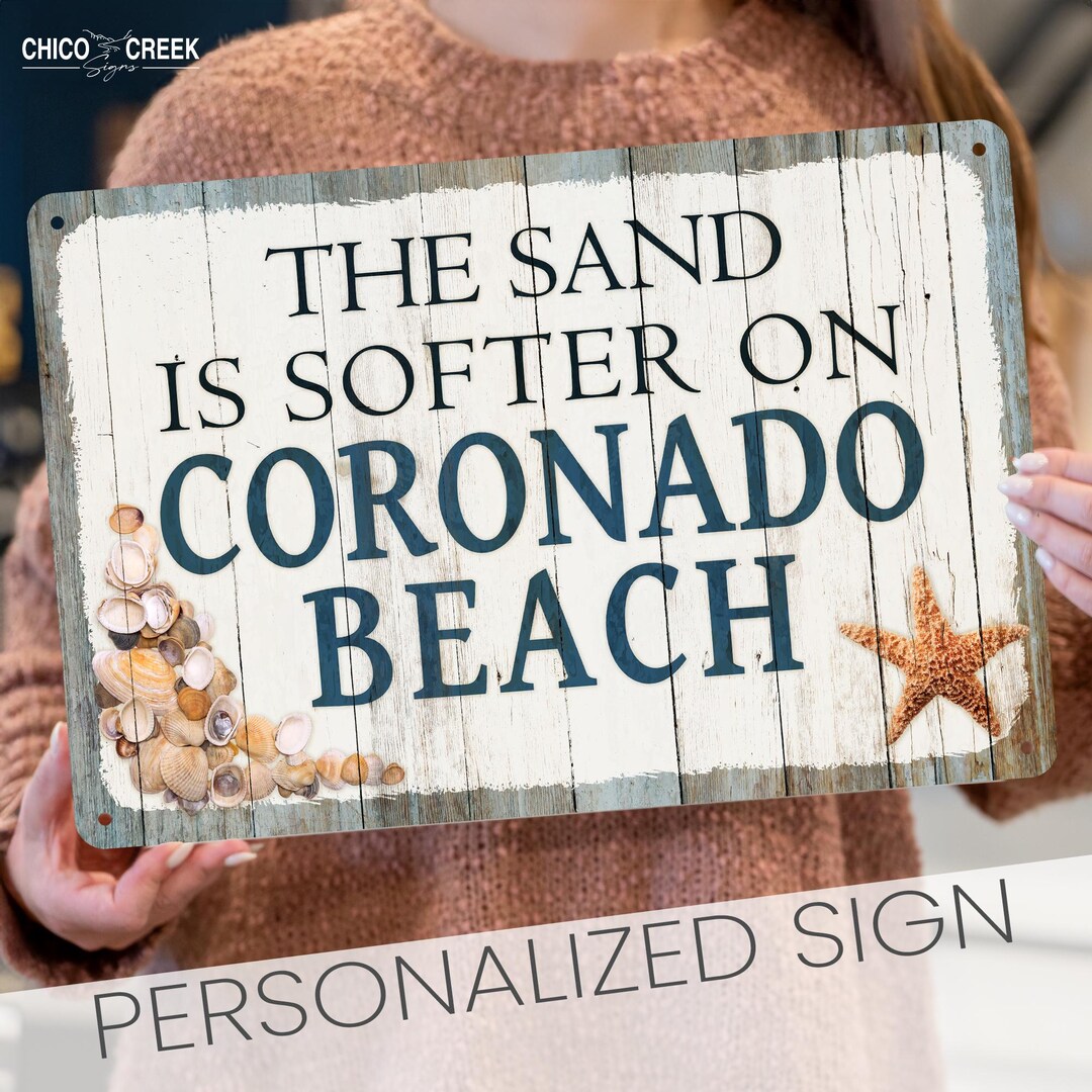Personalized Sand is Softer Beach Sign Surf Shop Home Decor Ocean ...