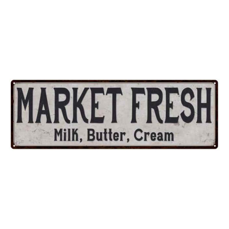 Vintage Dairy Sign - Etsy