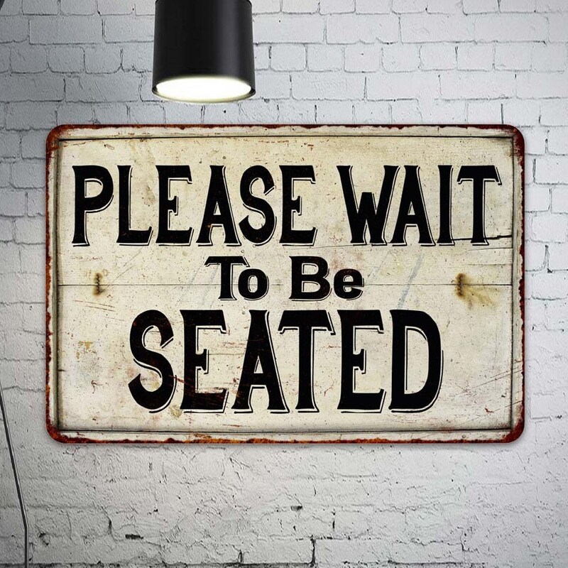 Please Wait in Waiting Room Sign - Etsy