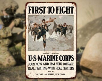 Usmc Poster | Etsy