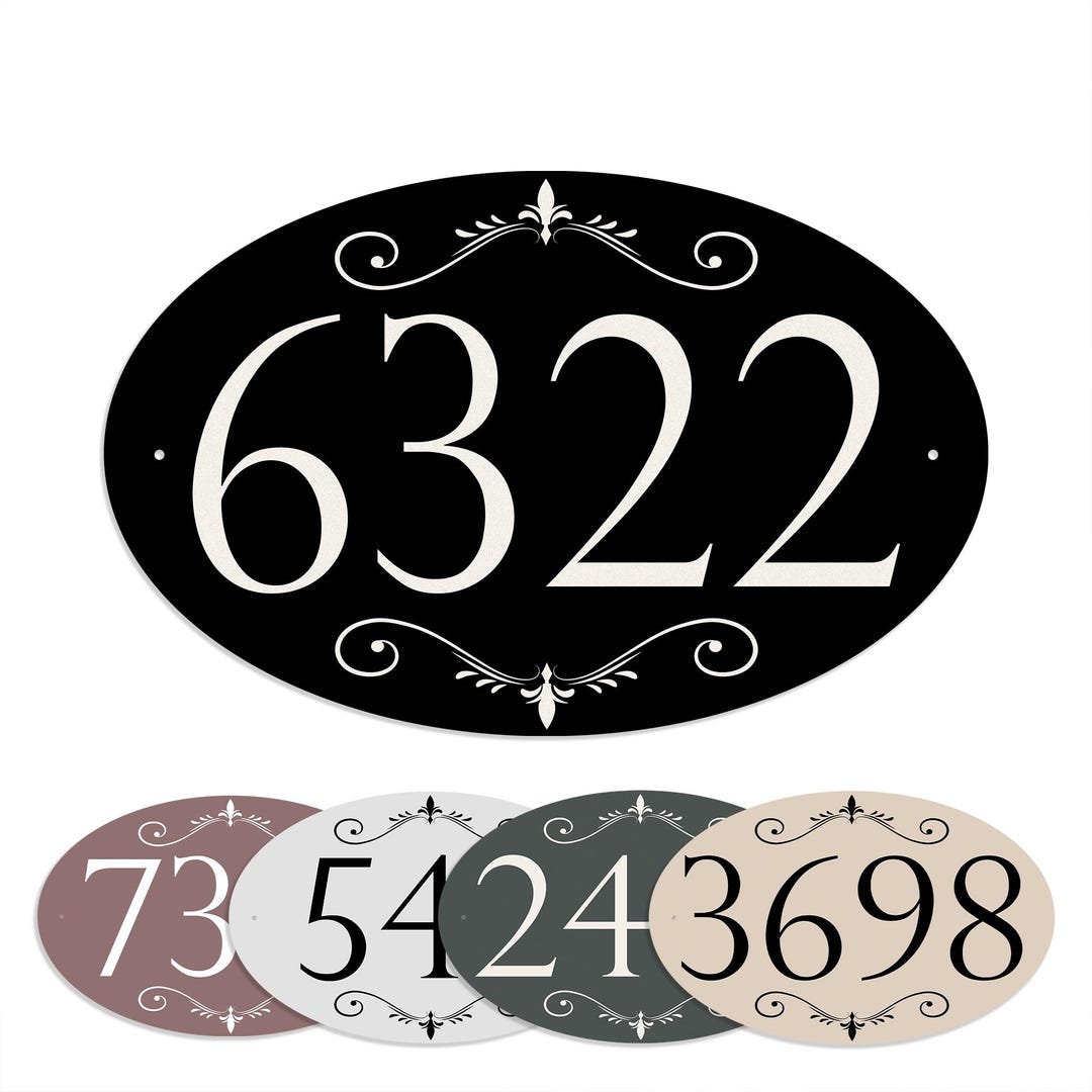 Custom Address Sign, Home Address Sign, Address Plaque, House Number ...