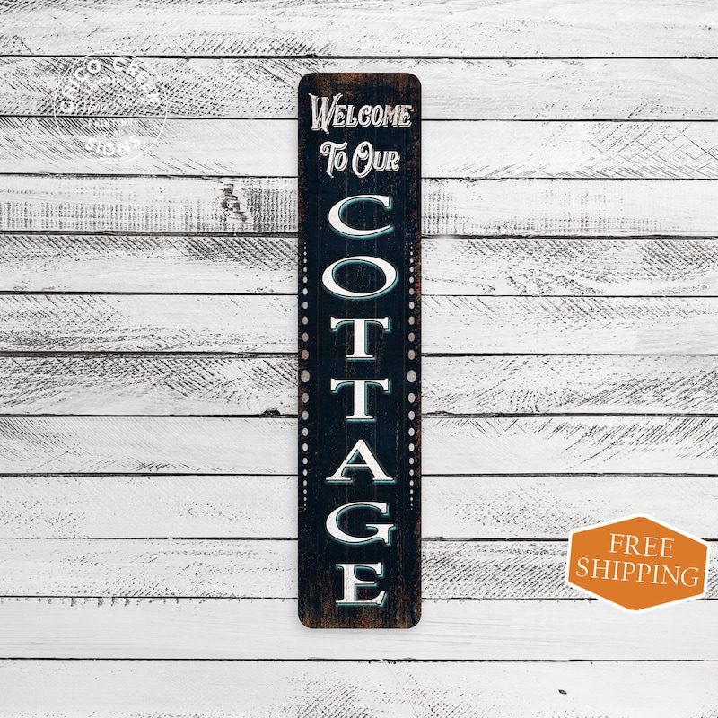 Lake Cottage Sign - Etsy