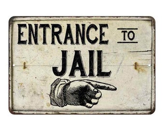 Jail Sign - Etsy