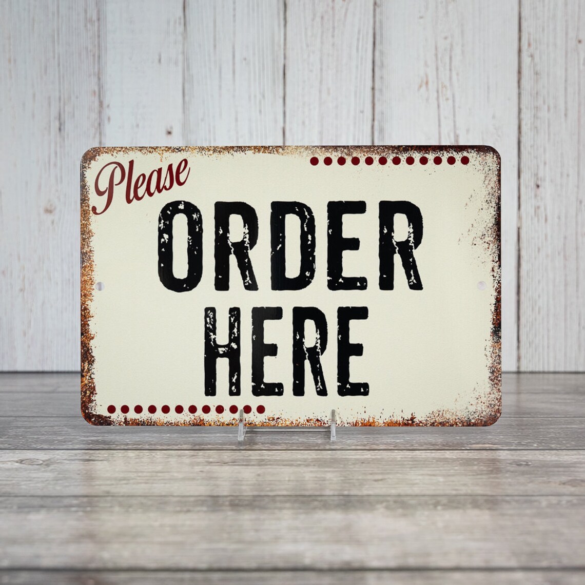 Please Order Here Sign Restaurant Sign Food Order Sign Togo - Etsy
