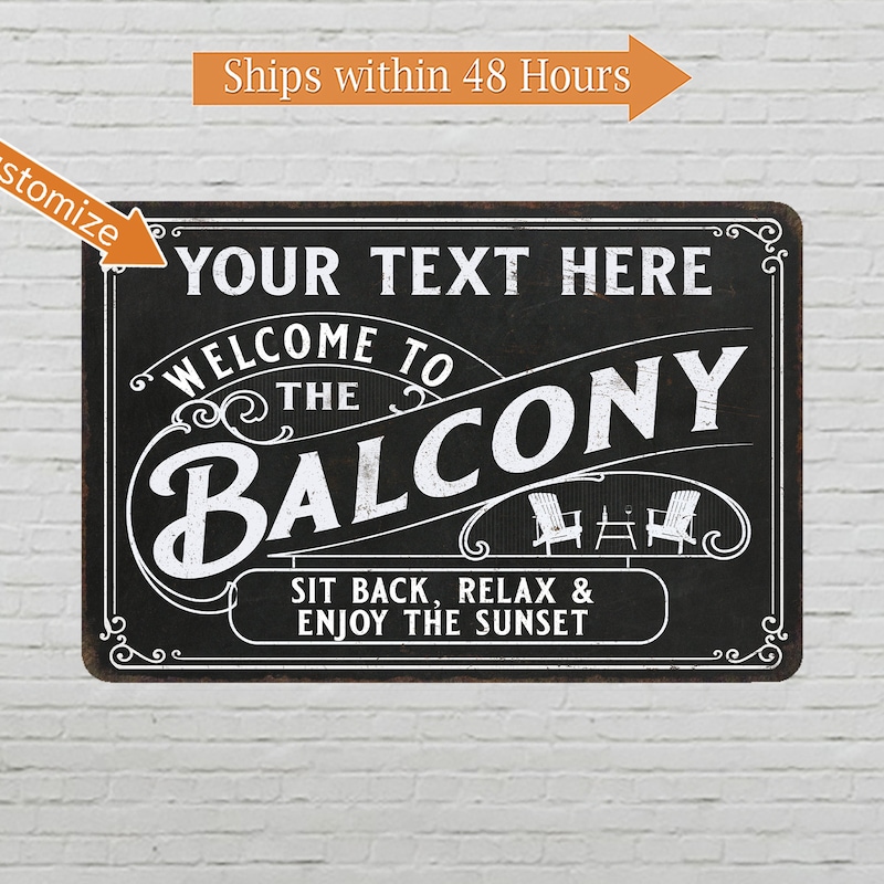 Balcony Decor - Etsy