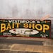 Personalized Bait Shop Sign Fishing Signs Decor Man Cave Decorations ...