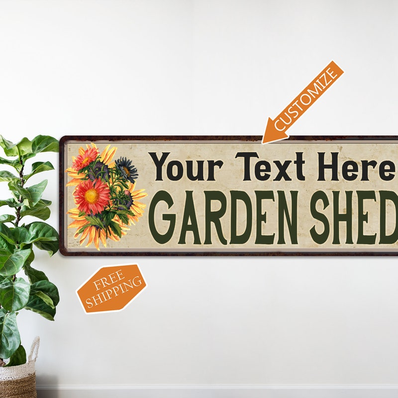 Garden Shed Decor - Etsy
